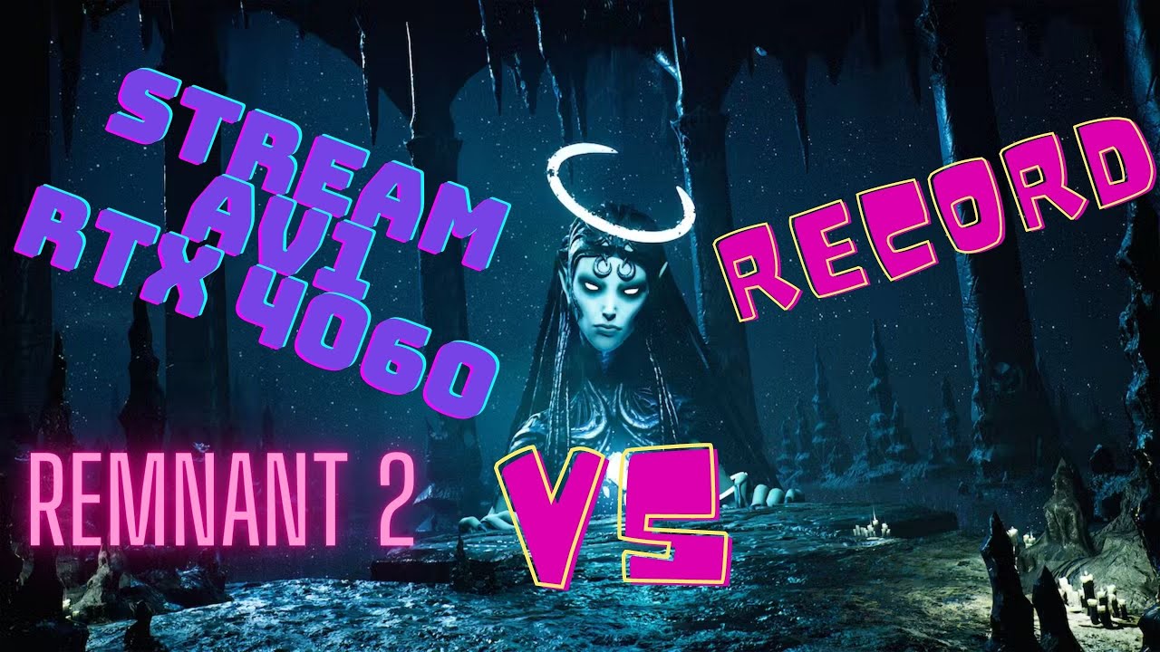 Real-Time Demonstration: NVIDIA RTX 4060 - AV1 Streaming vs. Recording ...