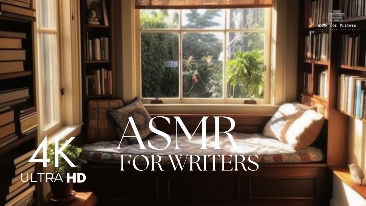 Get in the Writing Zone with ASMR for Writers | Relaxing page turning and fantasy to write by ...