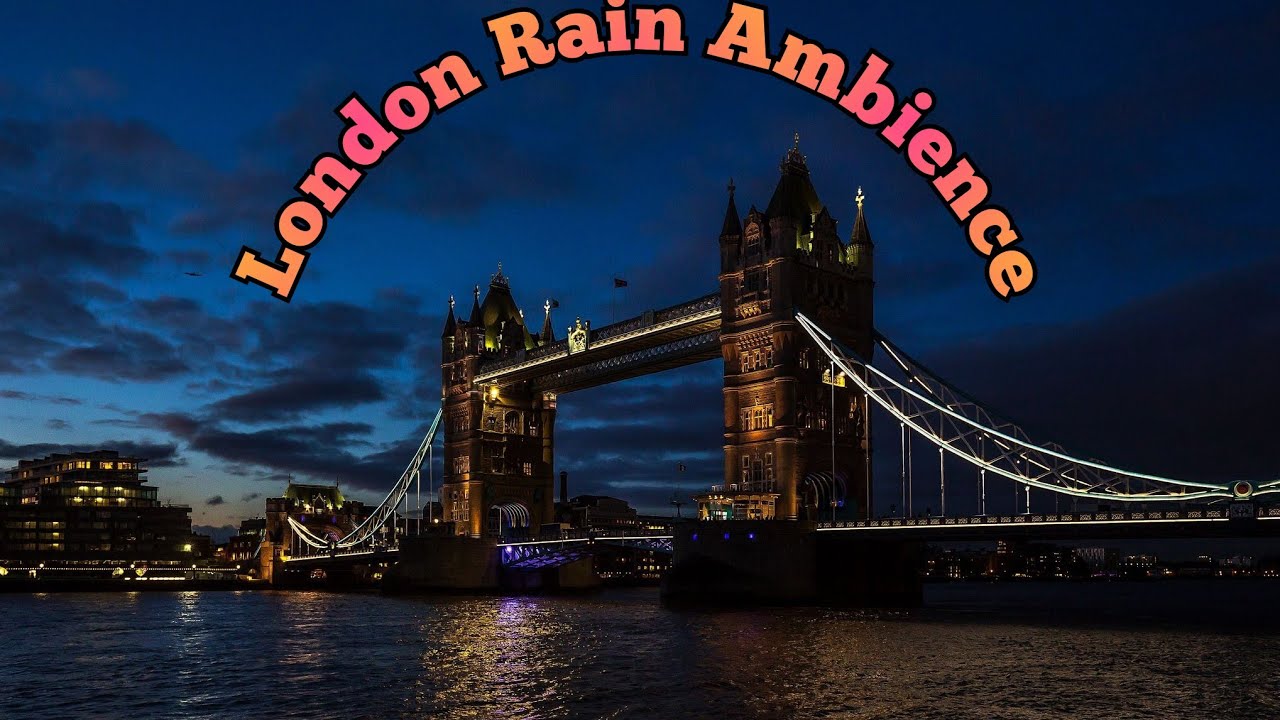 London Rain Ambience - YouTube