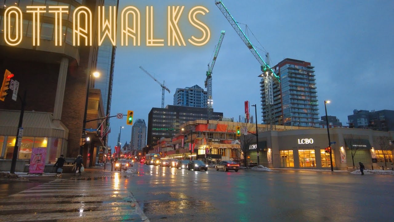 Sunday evening walk through Downtown Ottawa's Rideau Street - From ...