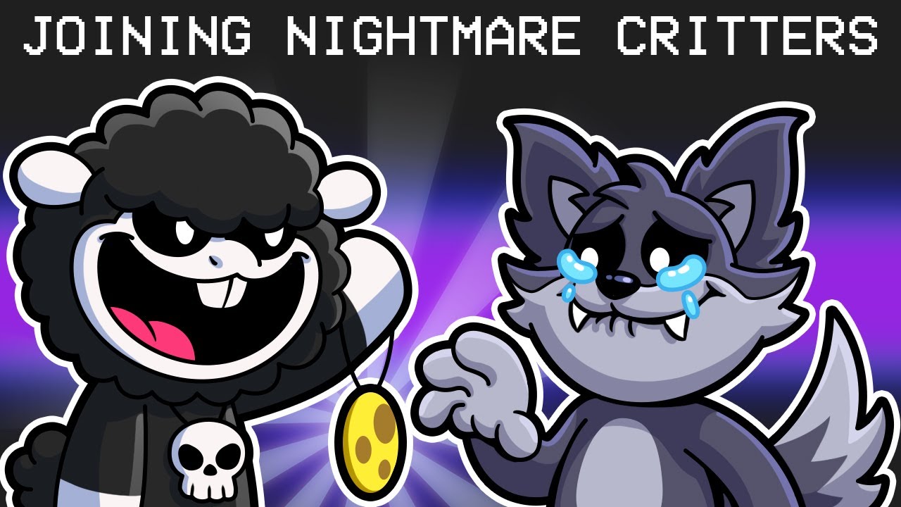 Wolfie Joins the Nightmare Critters (Nightmare Critters Animation ...
