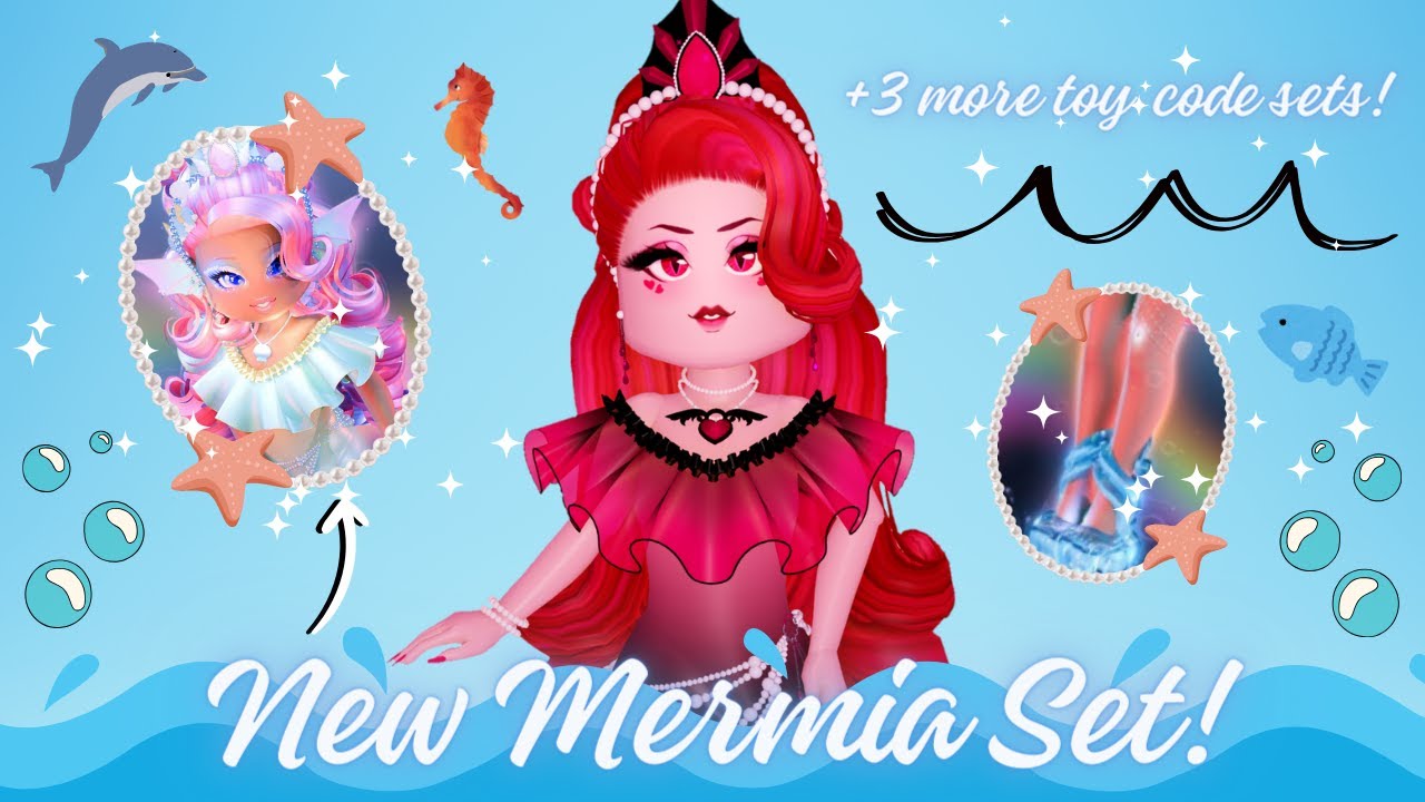 🌊 NEW Mermia Set! + three more toy code sets! - Royale💕High - YouTube