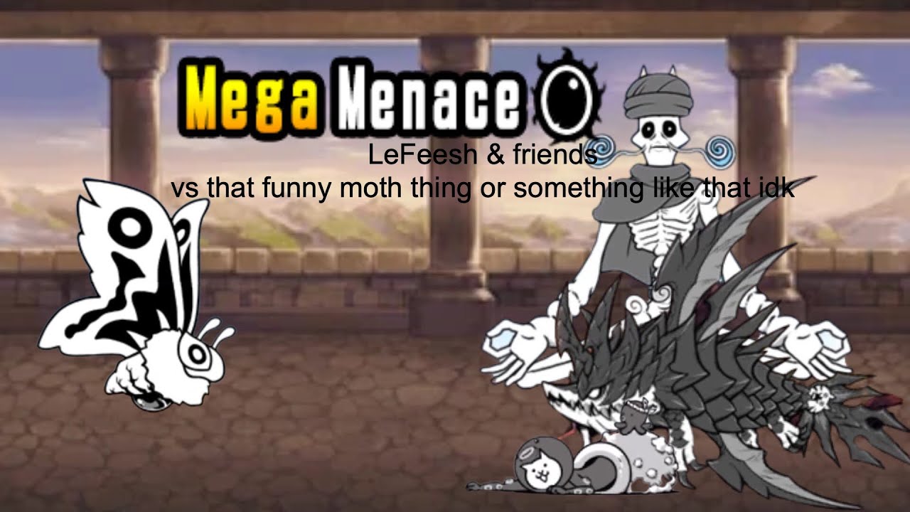Mega Mooth vs LeFeesh - Battle Cats - YouTube