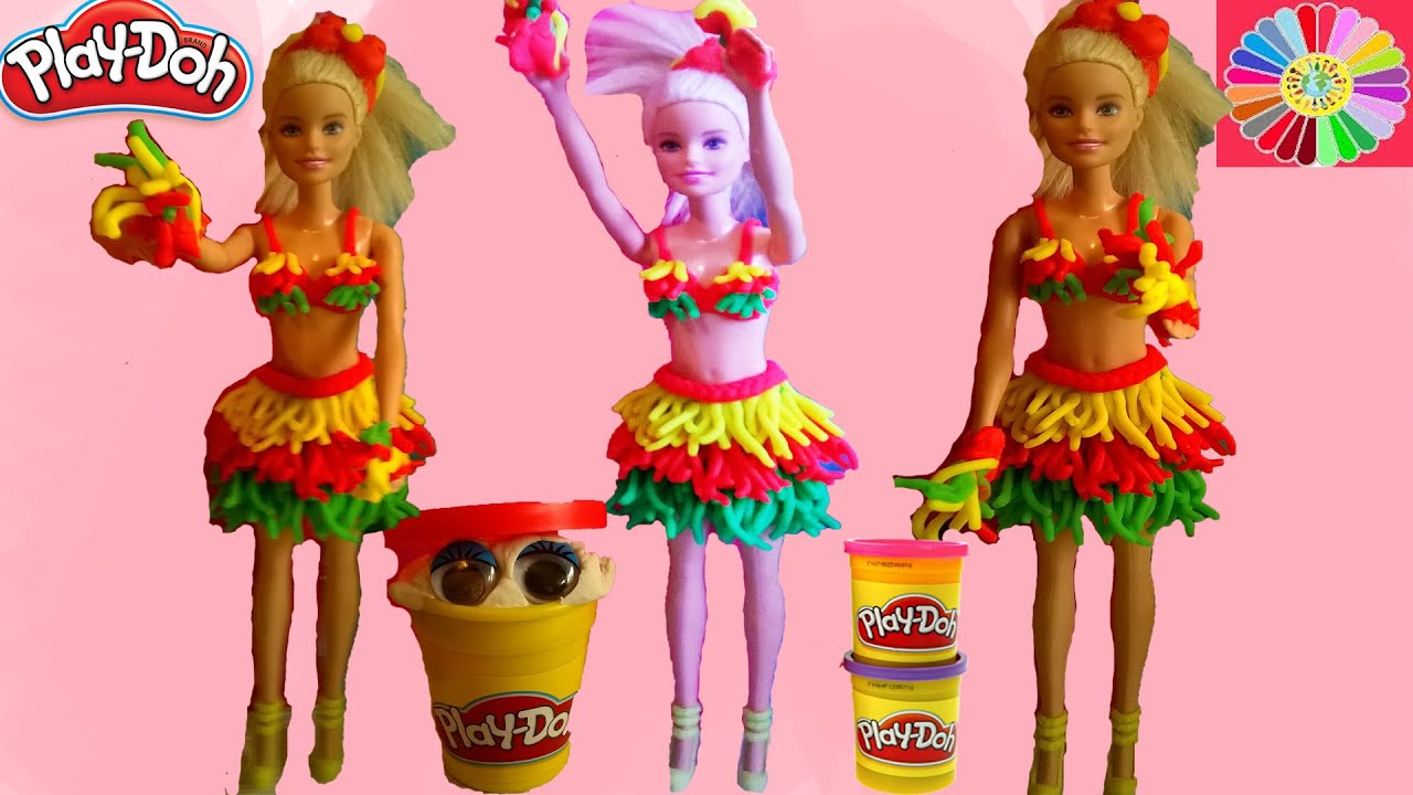 Clothes BARBIE cha cha cha FROM PLAY DOH одежда БАРБИ для ча ча ча ИЗ ...