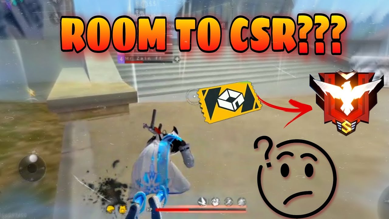 ROOM TO CRS || CLASH SQUAD RANK || PRANK WITH RANDOM PLAYER FAKE GIVEN ...