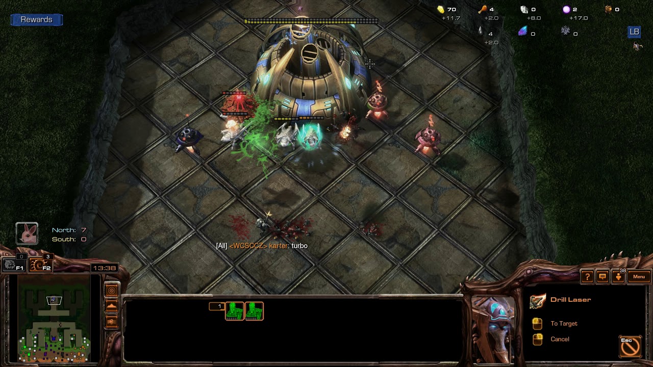 Starcraft 2 - (ARCADE) 498 - Mines and Magic - Mc Satanic po dlouhé ...