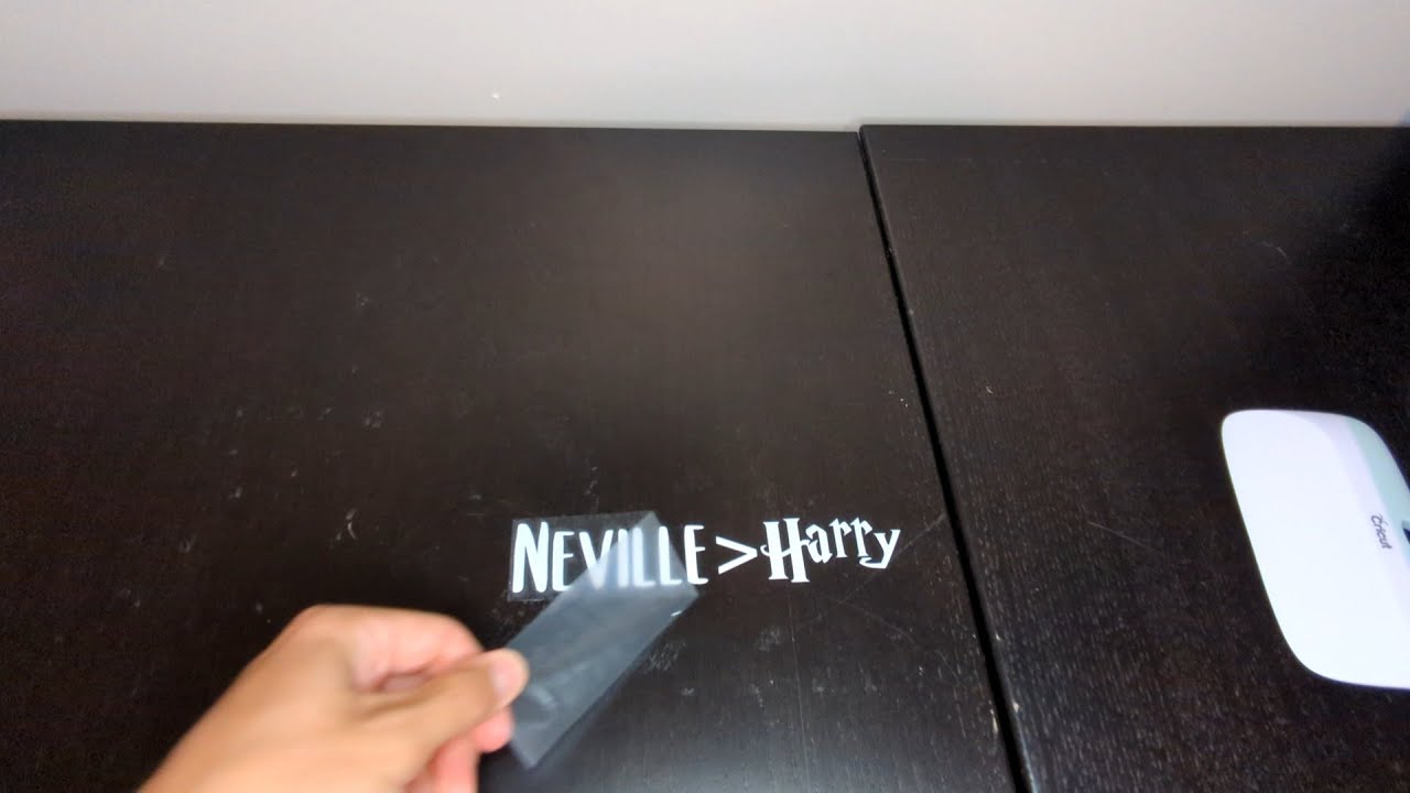 Neville is better than Harry! Vinyl Decal making for Etsy! How make ...