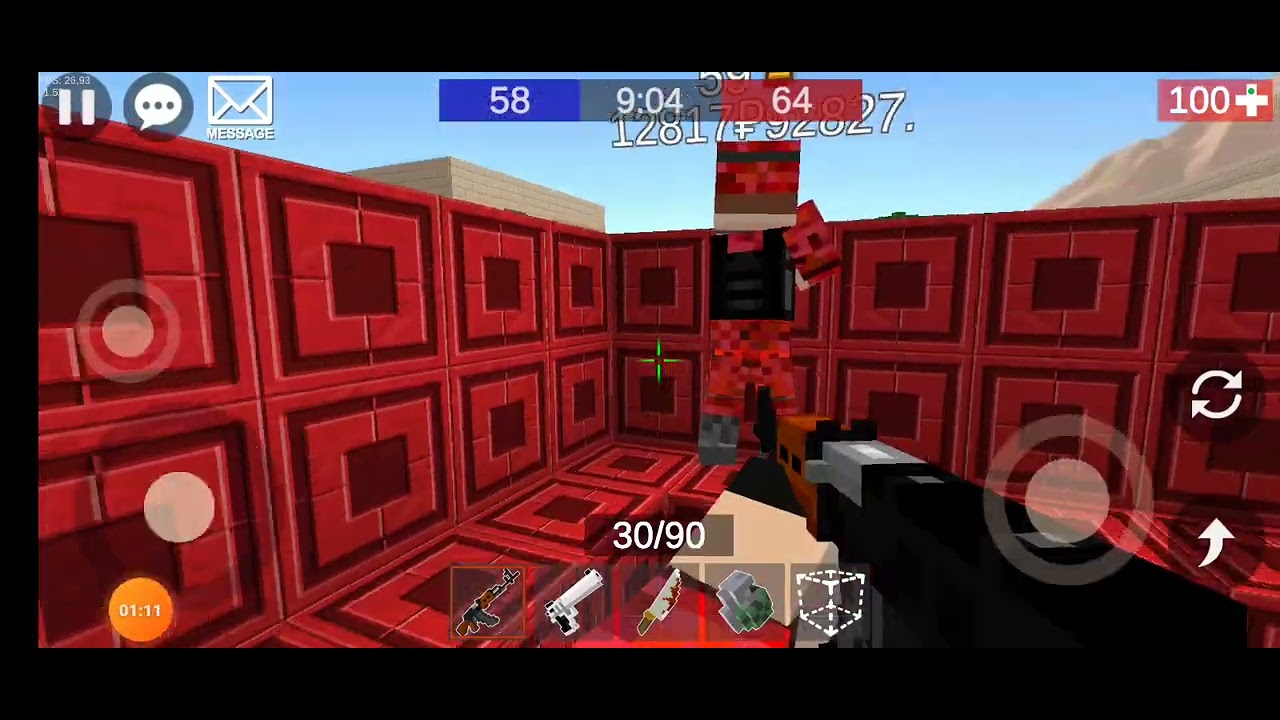 НАБОР В КЛАН МСВ В PIXEL COMBAT 2 - YouTube