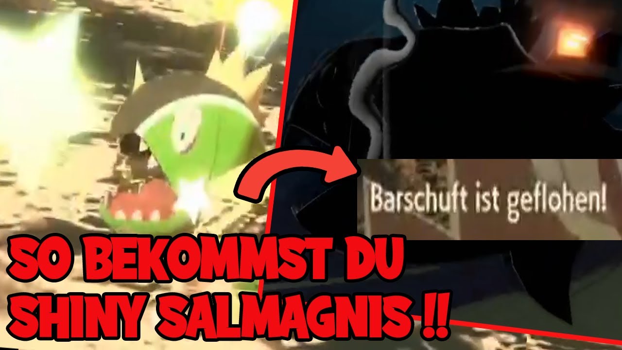 SHINY HISUI BARSCHUFT 🐟 FLÜCHTET SCHNELL !! SO ENTWICKELT IHR SALMAGNIS ...