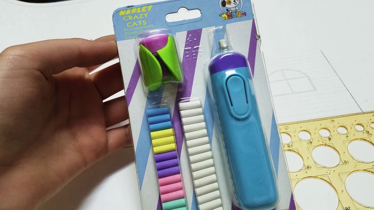 An Electric Eraser???! Does this really work?? - YouTube