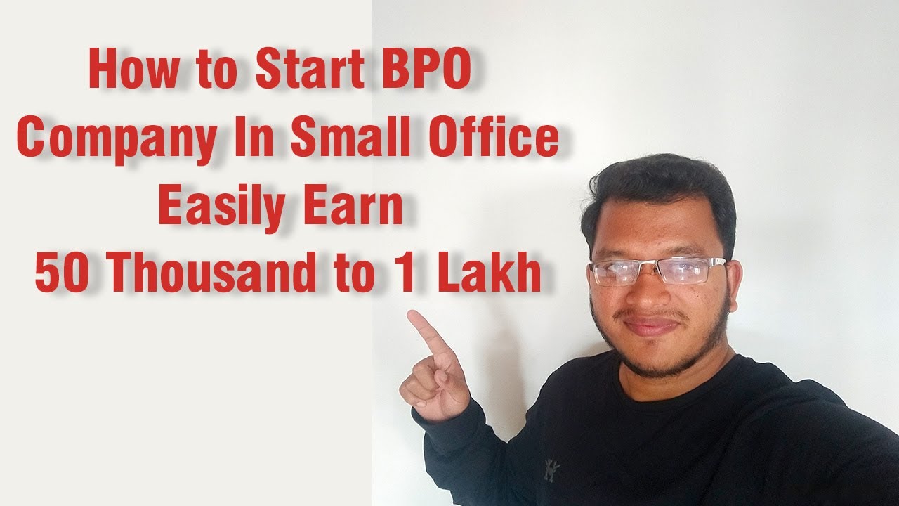 How to Start BPO Business in Small Office | Work From Home - YouTube