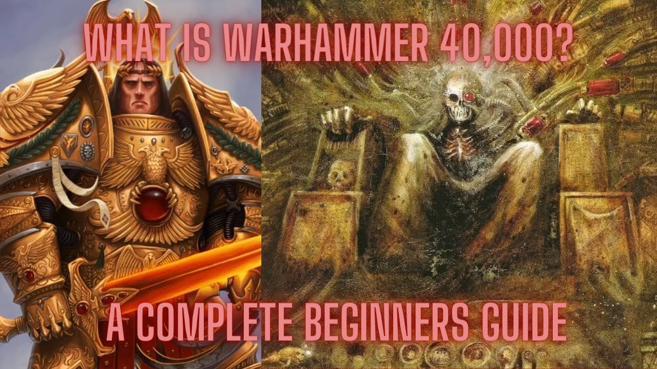 Chaos and Corpse Emperors? 40k explained - YouTube