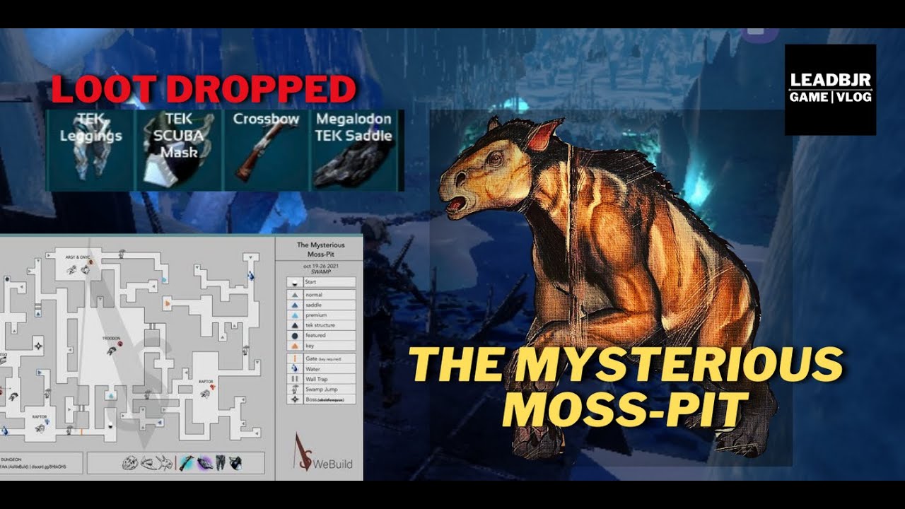 THE MYSTERIOUS MOSS-PIT //ARK DUNGEON - YouTube