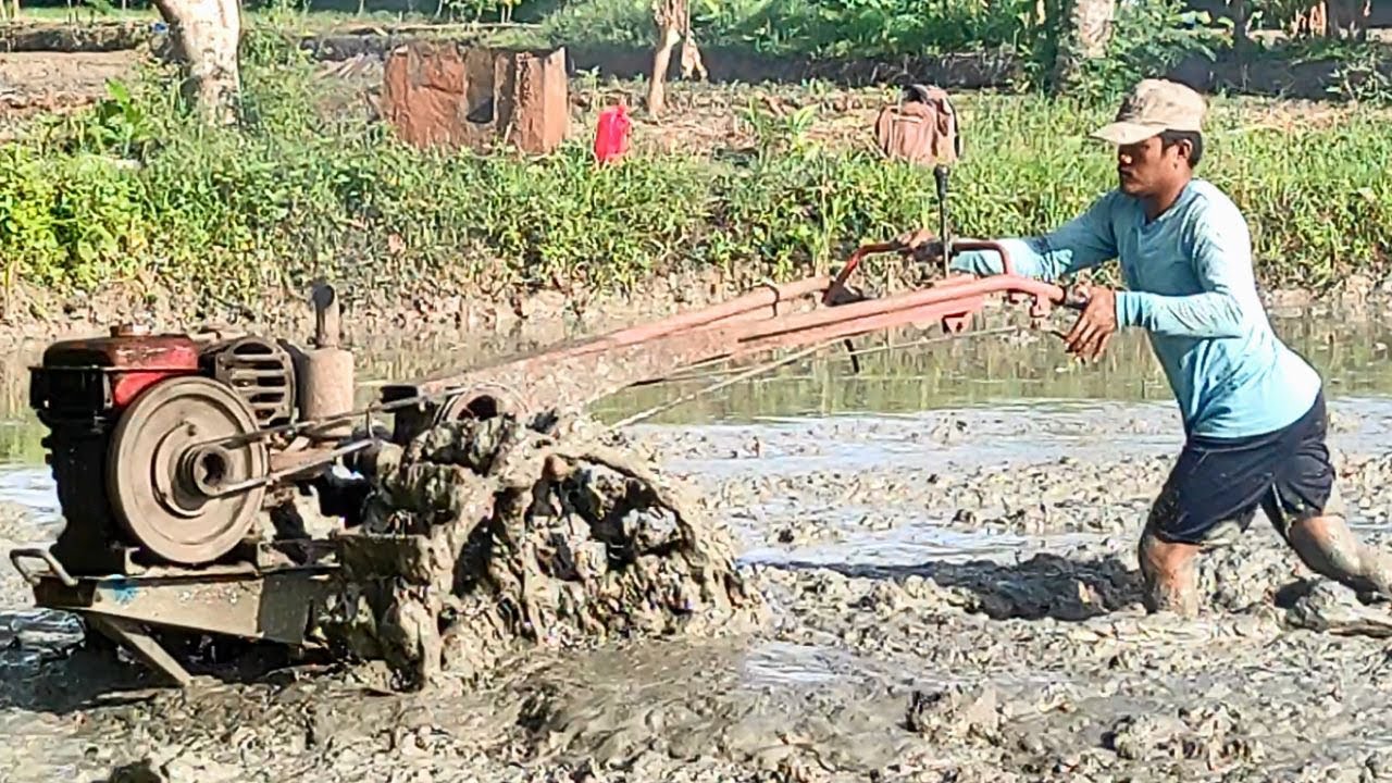 Joki Traktor Sawah Quick G1000 Diesel Kubota Mengolah Tanah Dalam ...