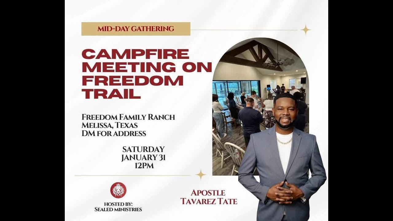 Campfire Meeting on Freedom Trail - YouTube