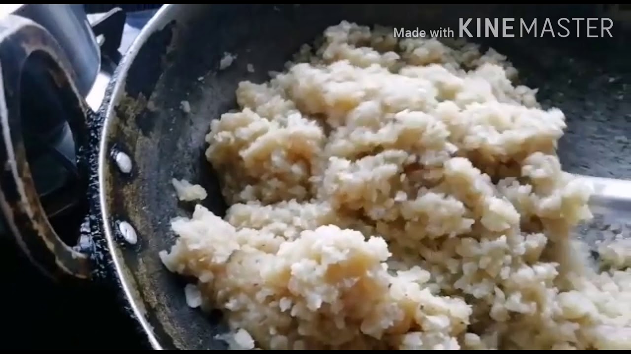 Inipu Aval/ Meetha Poha/ Sweet Flattened Rice - YouTube