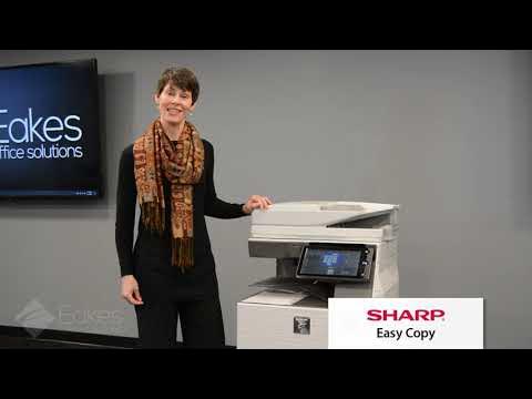 Easy Copy - Sharp MFP Training - YouTube