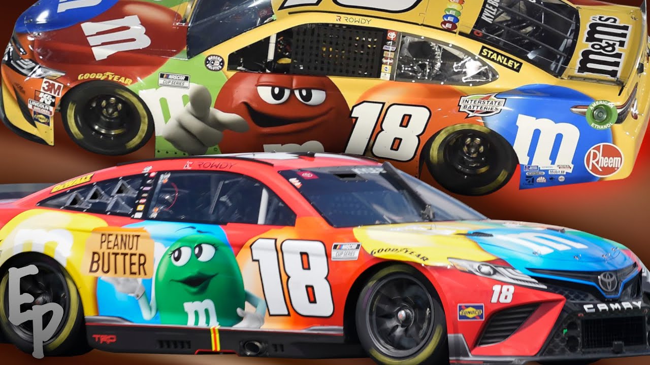 M&M's NASCAR Paint Schemes (Part 2) - YouTube