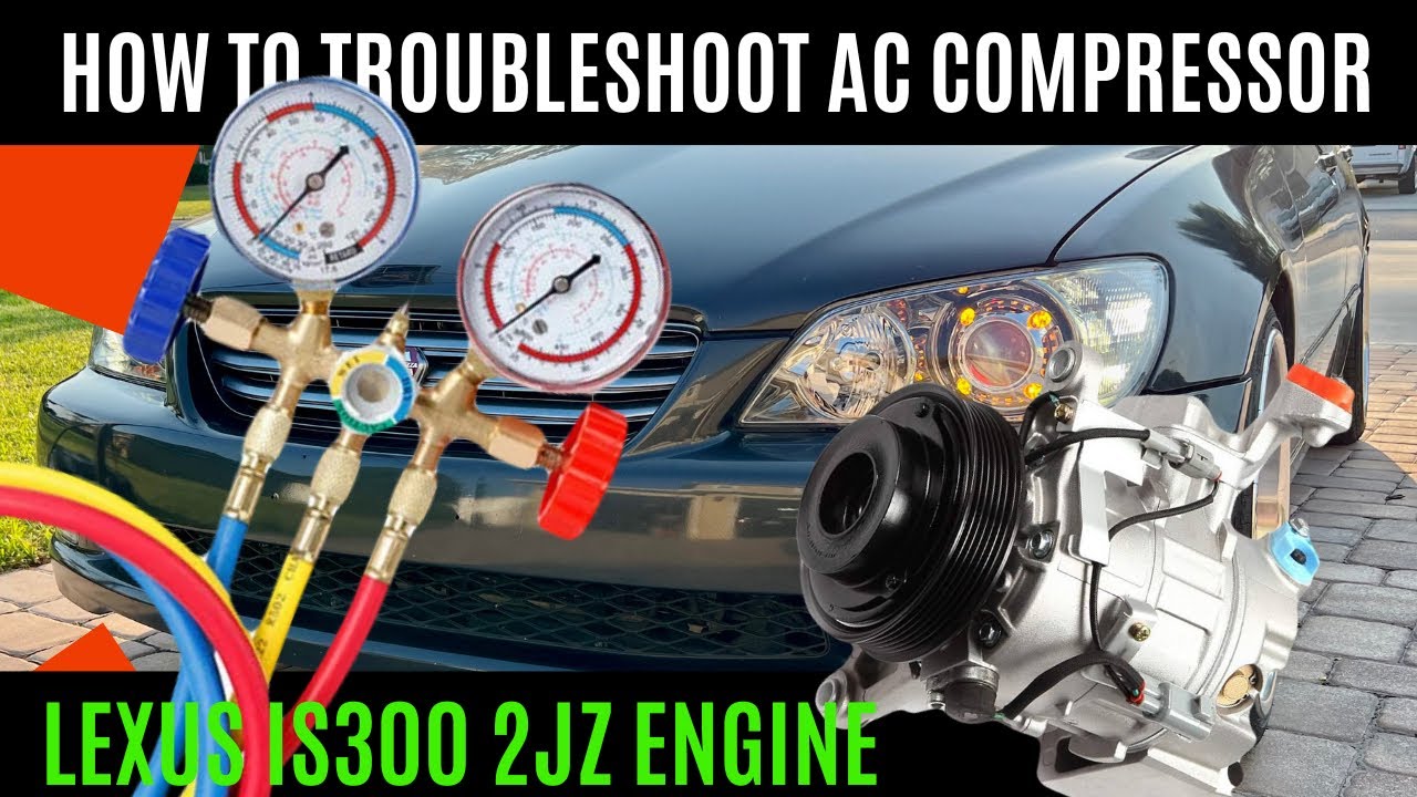 How to Troubleshoot Faulty Automotive AC Compressor on Lexus IS300 ...