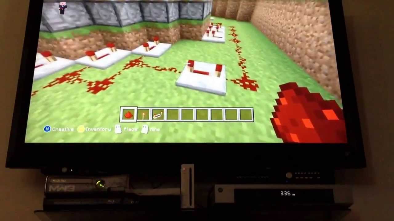 Minecraft Redstone turntable - YouTube