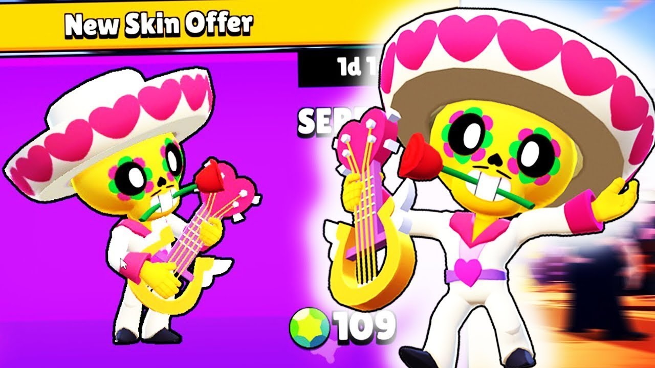 Brawl Stars # 22 Playing as Serenade Poco in gem grab in undermine ...