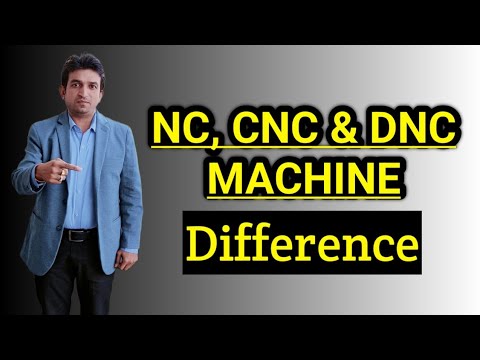 difference between nc cnc and dnc, nc cnc and dnc machine in hindi, nc ...