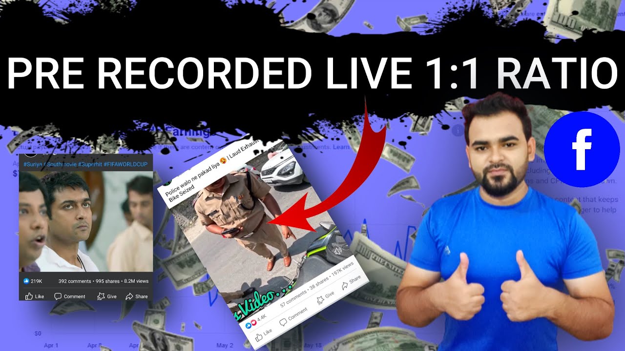 How to Live in Facebook Pre Recorded 1.1 Ratio | Facebook Pe 1.1 Ratio ...