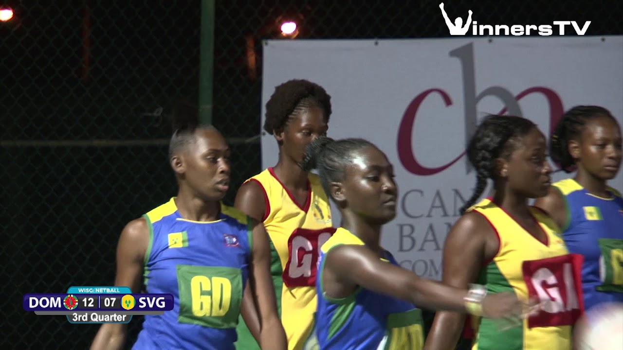 Windward Islands School Games 2018 - NETBALL - DOMINICA vs ST. VINCENT ...