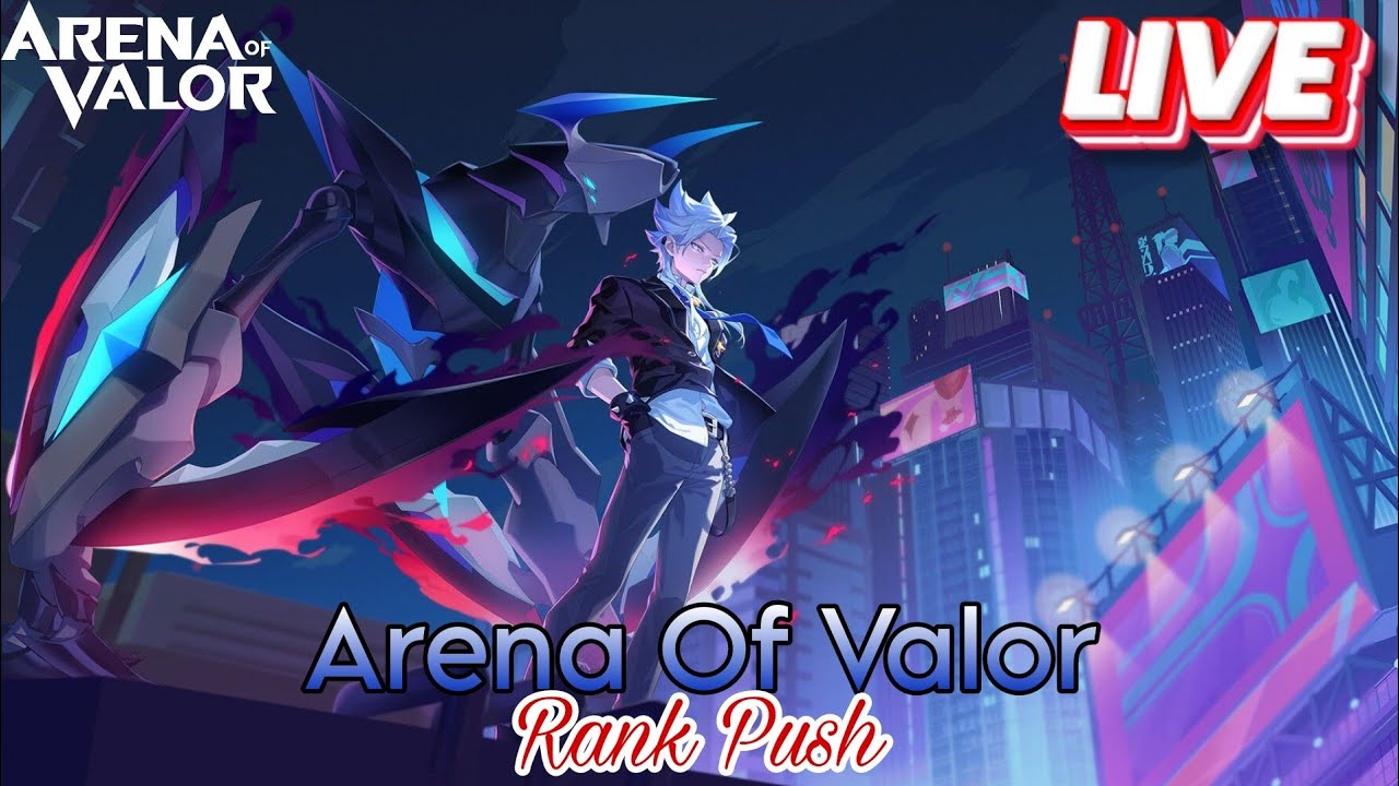 Arena Of Valor | Rank Push | Live Stream | ft. Hexa United - YouTube