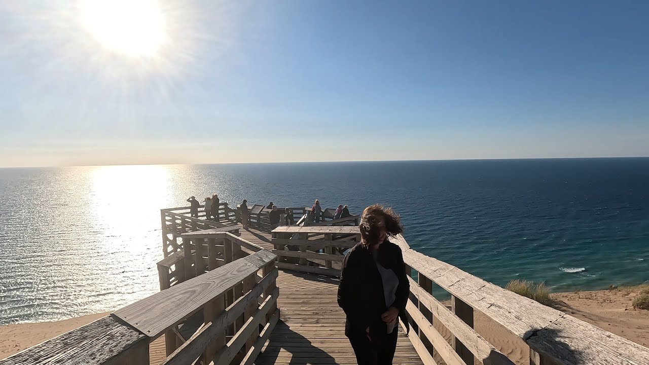 Sleeping Bear Dunes National Park. Pierce Stocking Scenic Drive. - YouTube