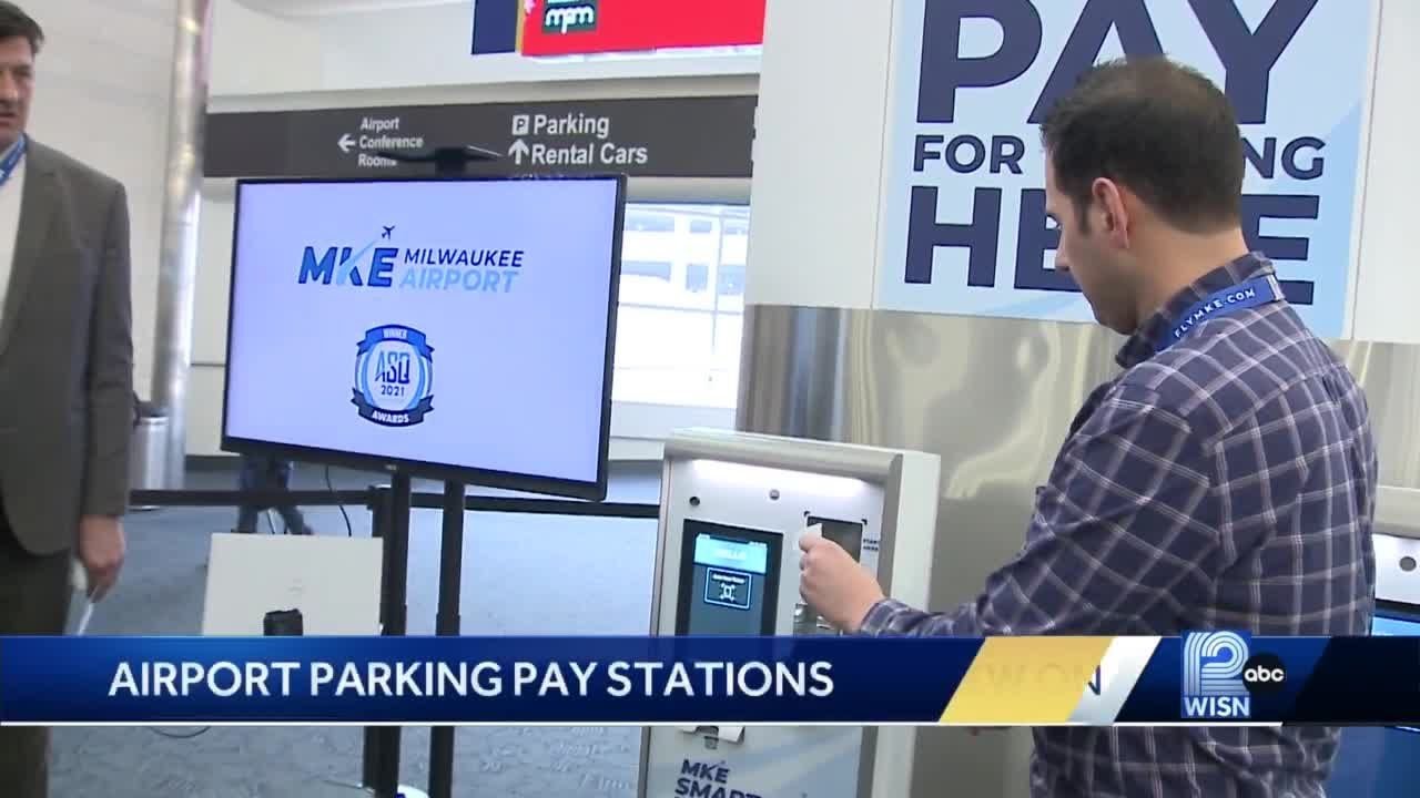 Mitchell International Airport speeds up the parking process - YouTube