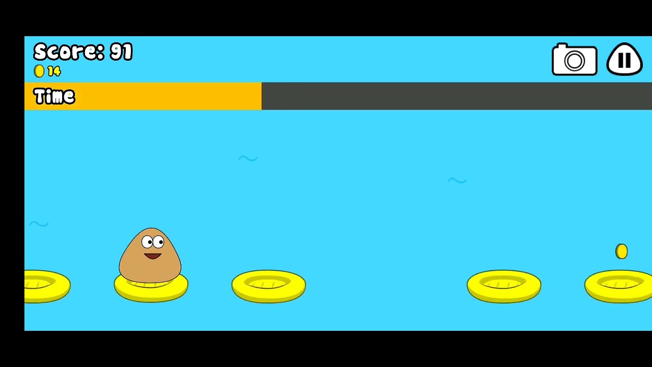 Pou Water Hop gameplay3 - YouTube