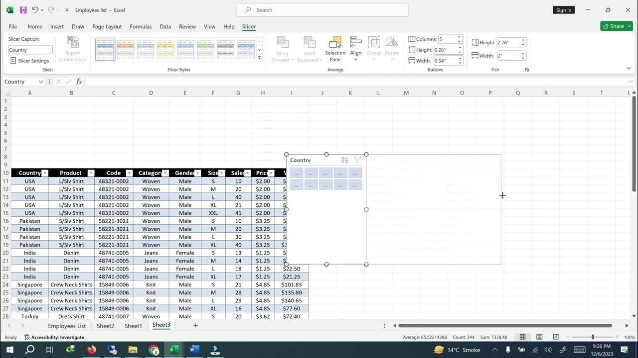 How to use Slicer in Excel to filter data? Amazing Time-Saving Tool | User Guide for Beginners ...