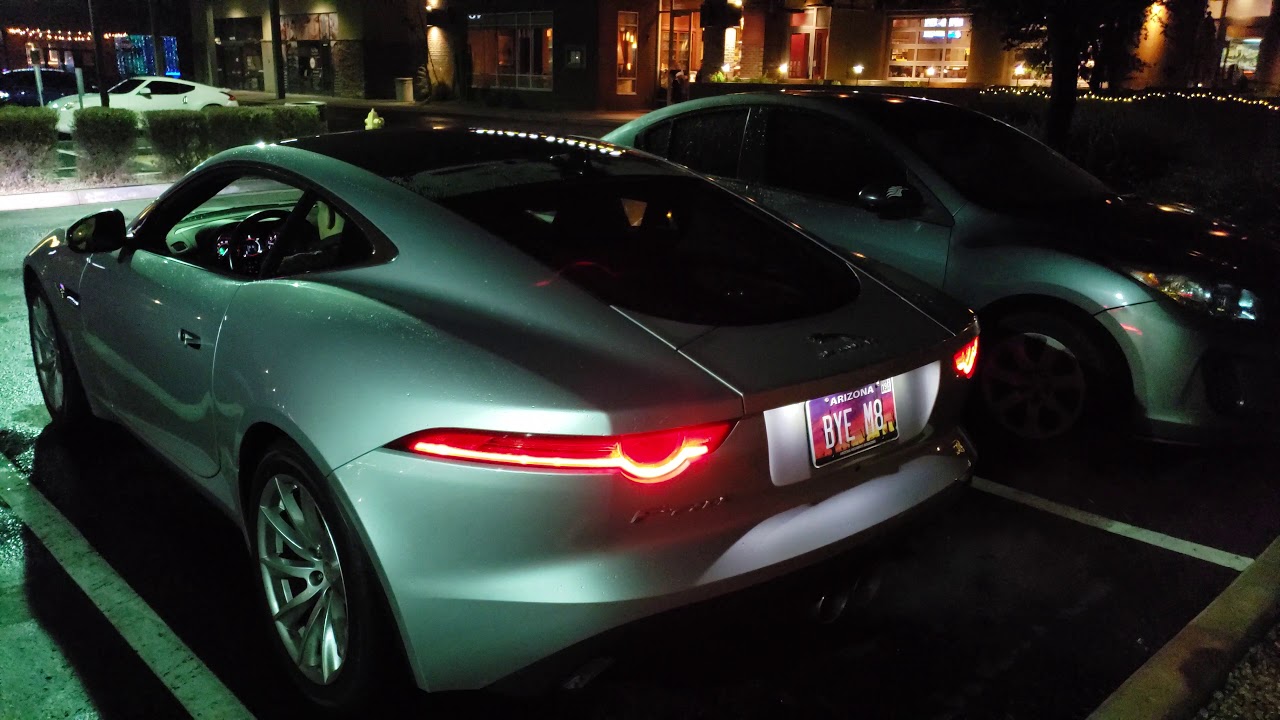 Startup 2016 Jaguar F Type V6 Supercharged - YouTube