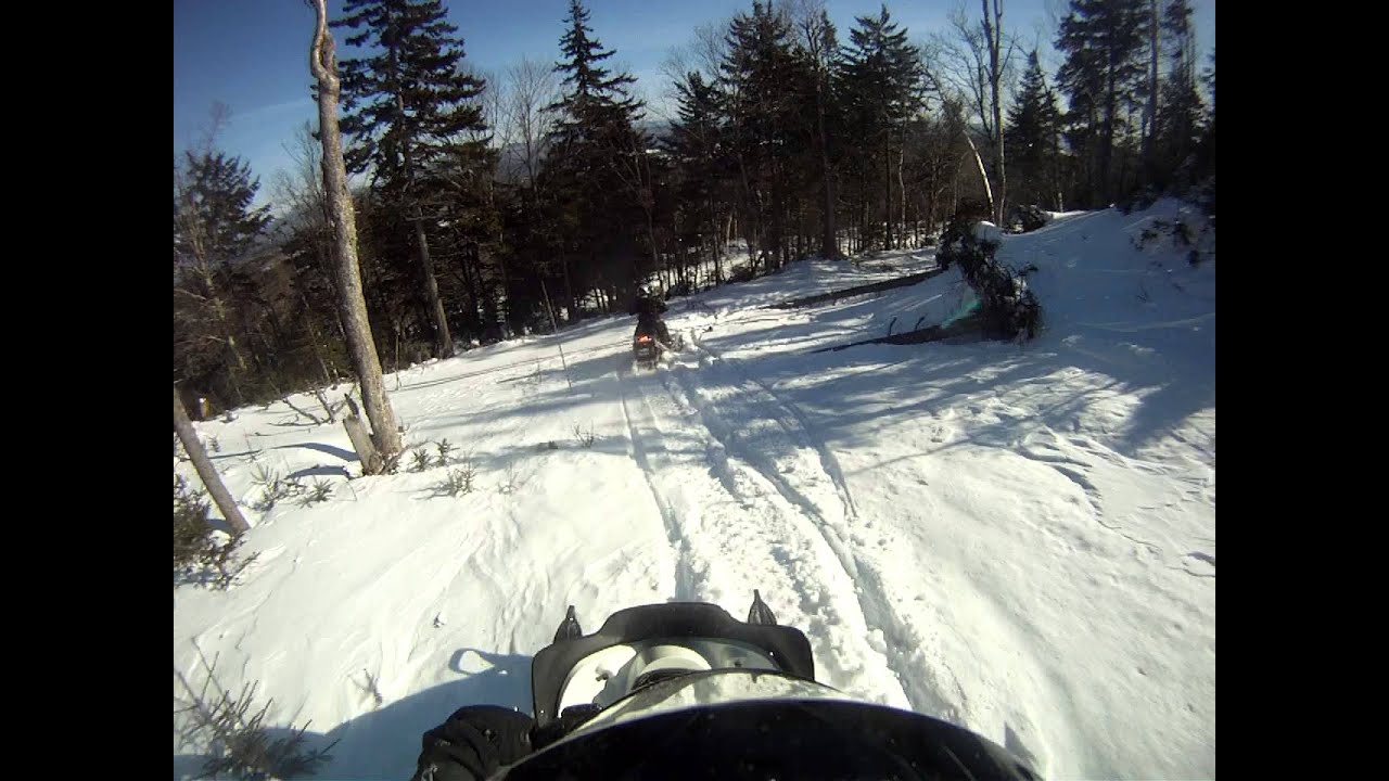 Deer Mountain Cuts Rangeley Maine Snodeo weekend Jan 26th 2013 ...