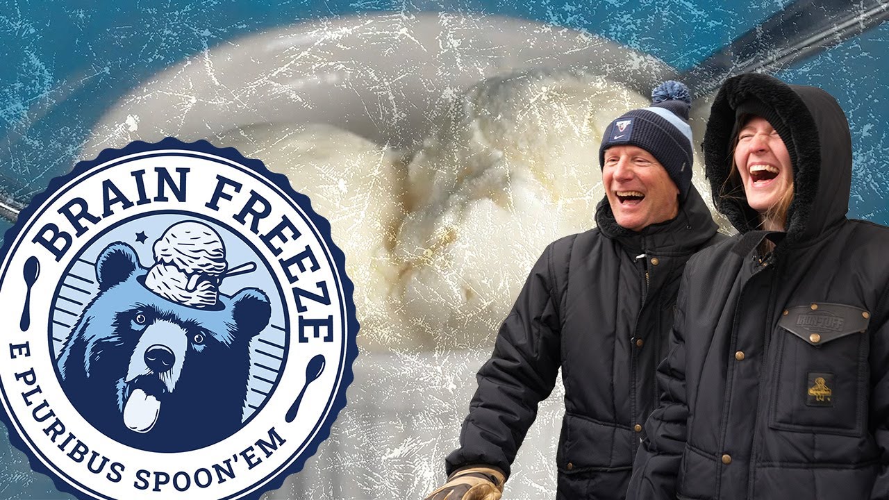 Climate Scientist & Student Brave Ultra Cold Freezer Ice Cream ...