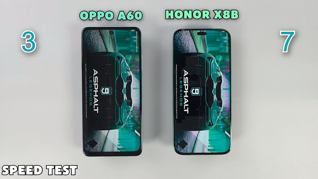 Honor X8b vs Oppo A60 | Speedtest & Camera Comparison - YouTube