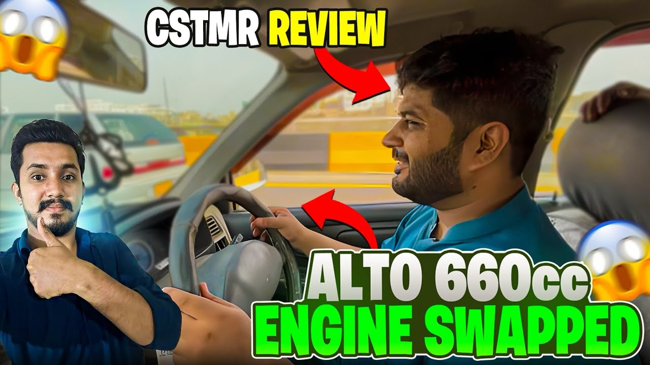 We Swapped 660cc Automatic Engine In Alto Vxr !! Our Satisfied Customer ...
