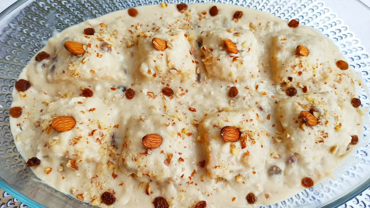Shahi Sweet Dessert Recipe - Eid Special 2020 - Cook With Ani - YouTube