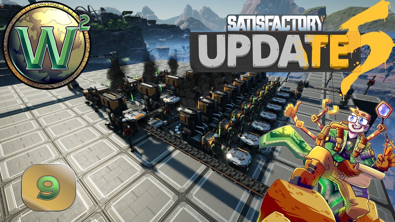 Satisfactory Update 5, Episode 9 - Let's Play, Stream - YouTube