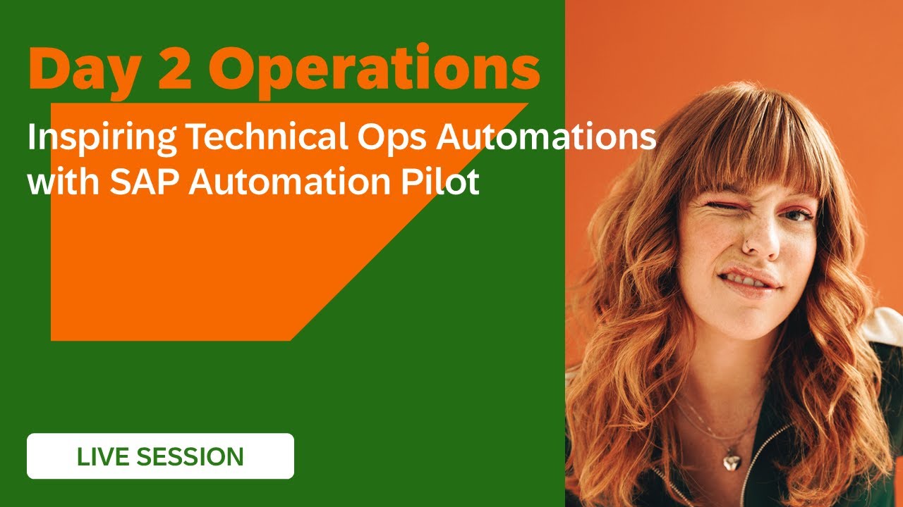 Inspiring Technical Ops Automations with SAP Automation Pilot - YouTube