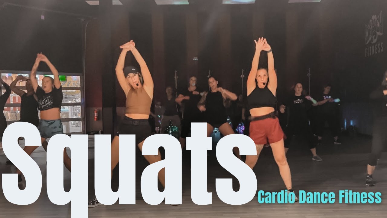SQUATS Princess Nauwisa Cardio Dance Fitness LEGS - YouTube