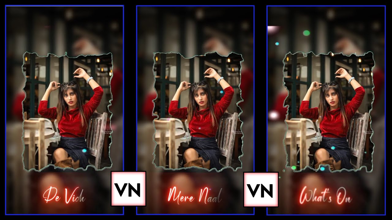 vn app trending lyrics video editing | new trending 4k full screen ...