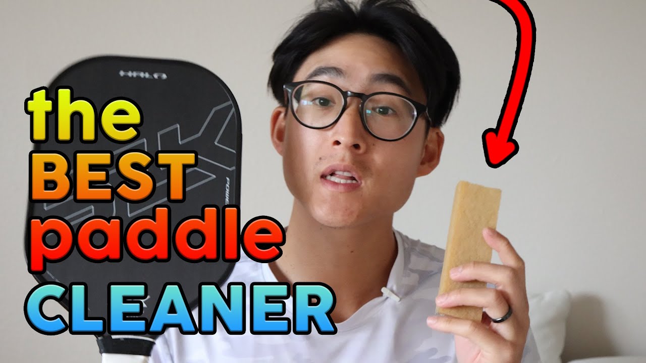 How to Clean Your Pickleball Paddle - YouTube