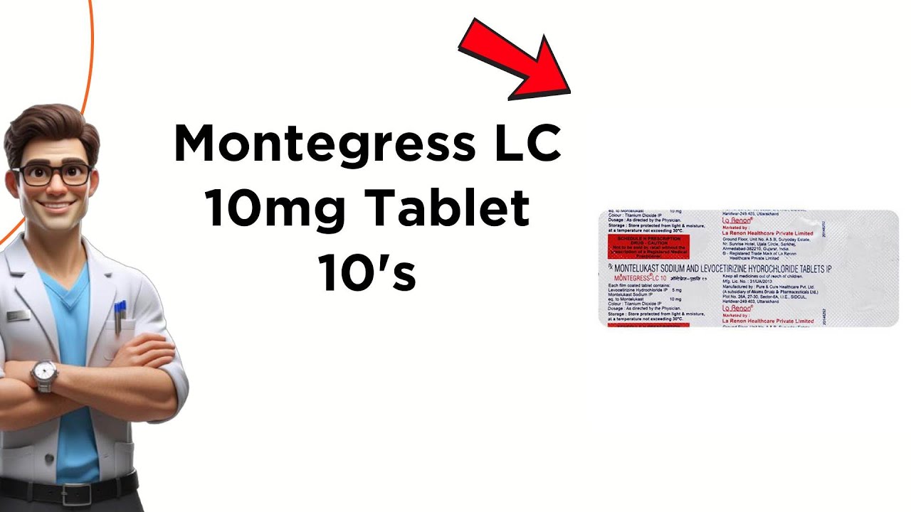 Montegress LC 10mg Tablet Uses | Side Effects & Dosage - YouTube