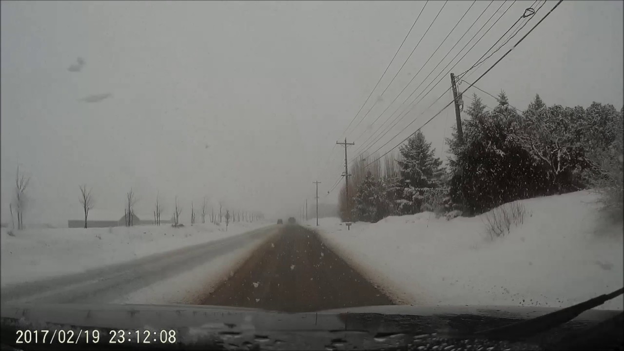 snowing again Feb 20 2017 - YouTube