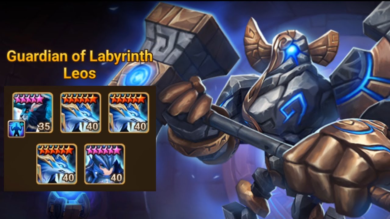 Labyrinth Hell Leos Chow Solo - Summoners War - YouTube