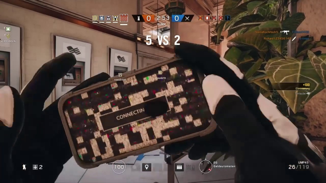 RB6 - Castle in action - Rainbow Six Siege - YouTube