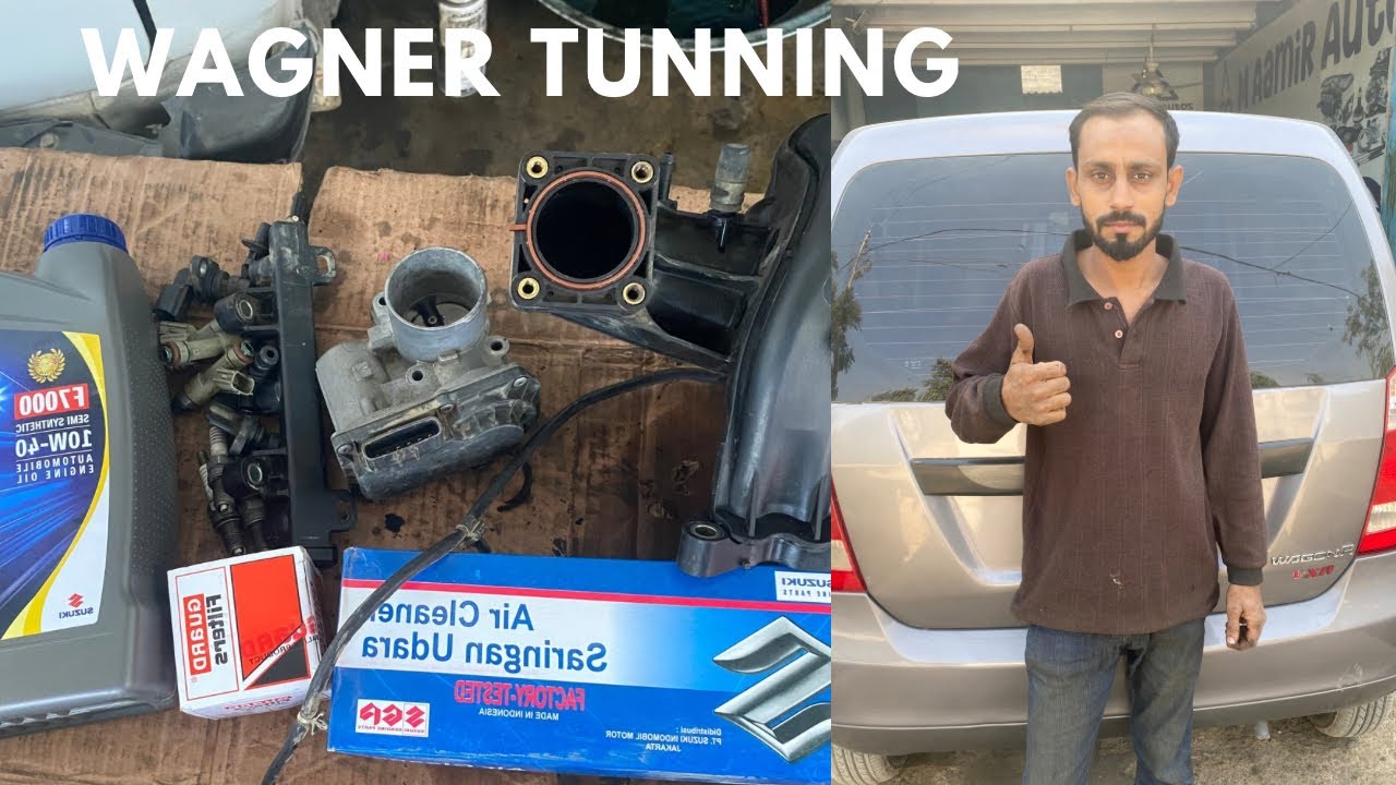 Suzuki Wagner engine tunning - YouTube