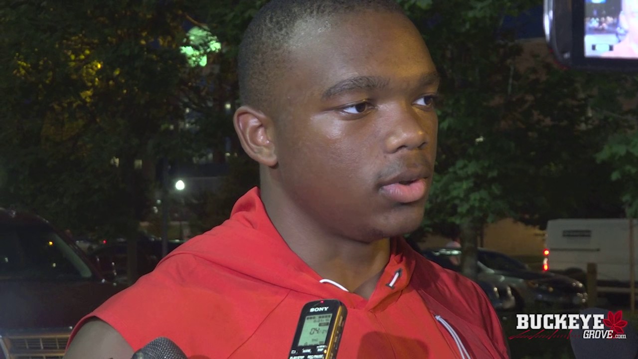 Master Teague checks out Ohio State Friday Night Lights - YouTube